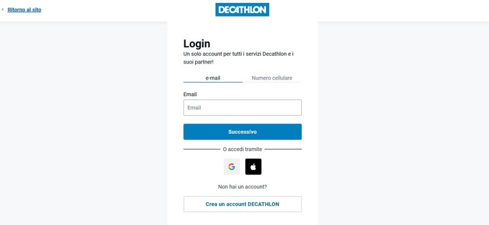 Decathlon online negozio e servizio clienti Decathlon
