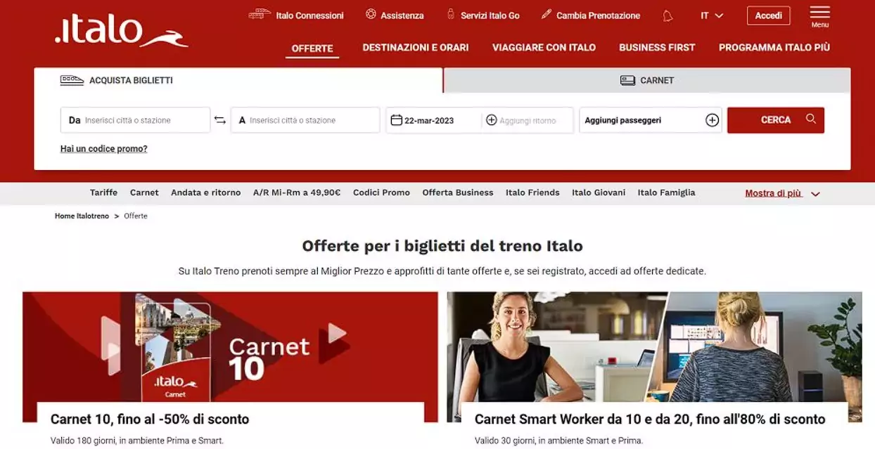 Italo numero verde e altri Italo contatti