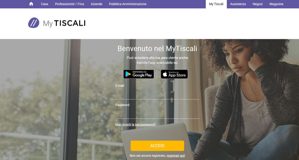 Avete bisogno di contattare Tiscali assistenza?